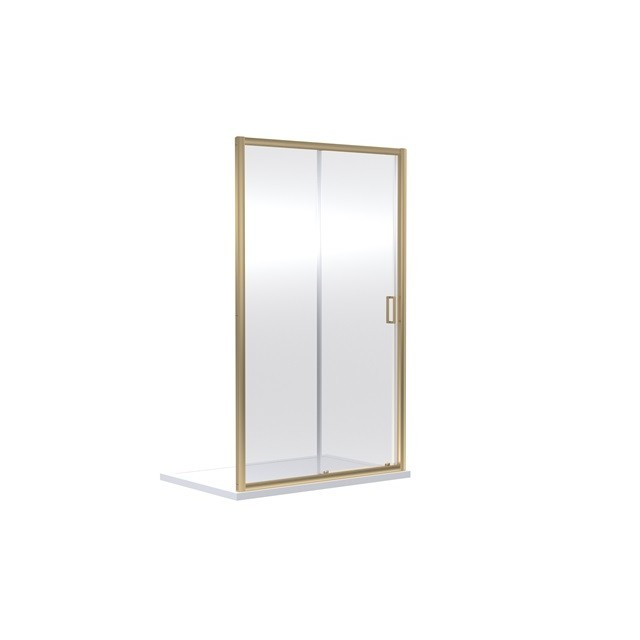 1400mm Luxury Gold Enclosure with Sliding Doors